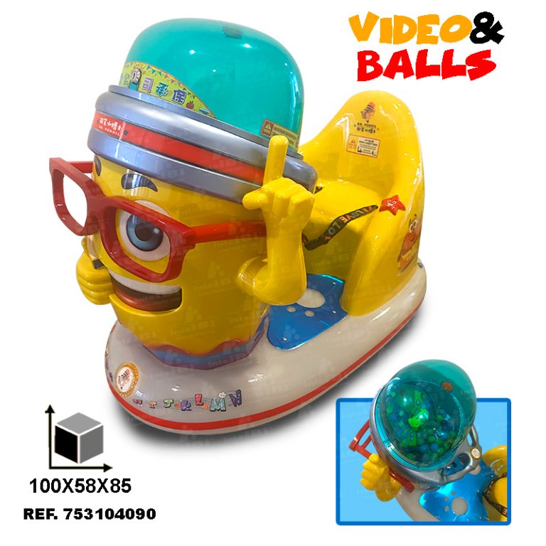 MÁQUINAS RECREATIVAS INFANTILES | Máquinas de Bolas | InterIbi